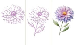 15 Easy Flower Drawing Ideas - Step-by-Step Guide for Beginners