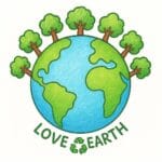 10 Earth Drawing Ideas - How to Draw Beautiful Earth Step-by-Step