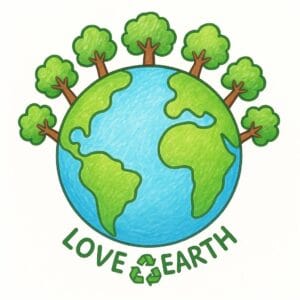 10 Earth Drawing Ideas - How to Draw Beautiful Earth Step-by-Step