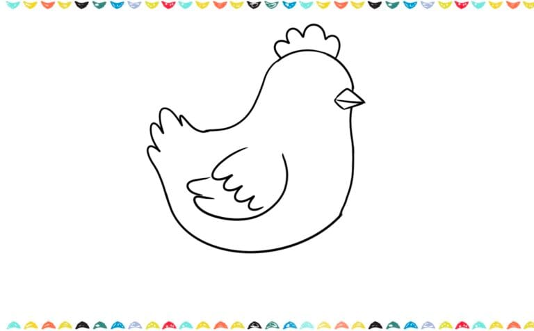 How to Draw a Chicken - Fun and Easy Step-by-Step Tutorial