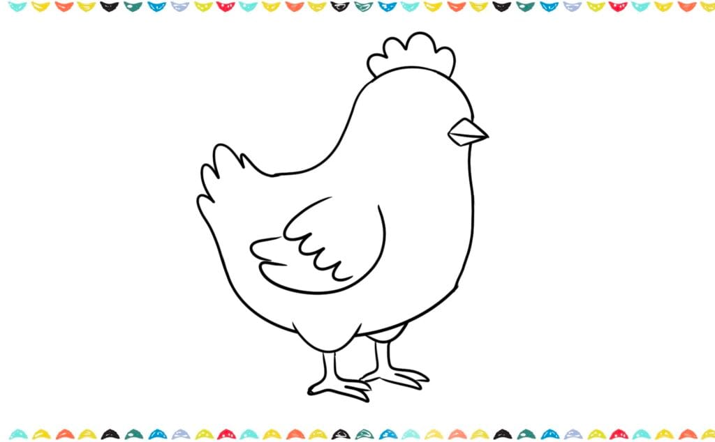 How to Draw a Chicken - Fun and Easy Step-by-Step Tutorial