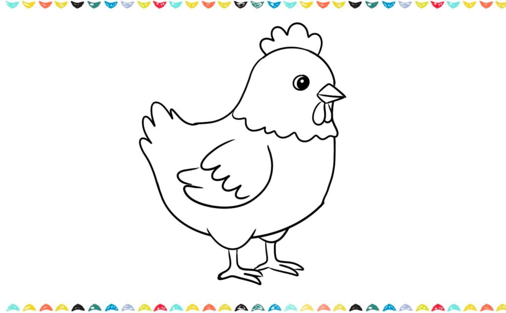 How to Draw a Chicken - Fun and Easy Step-by-Step Tutorial