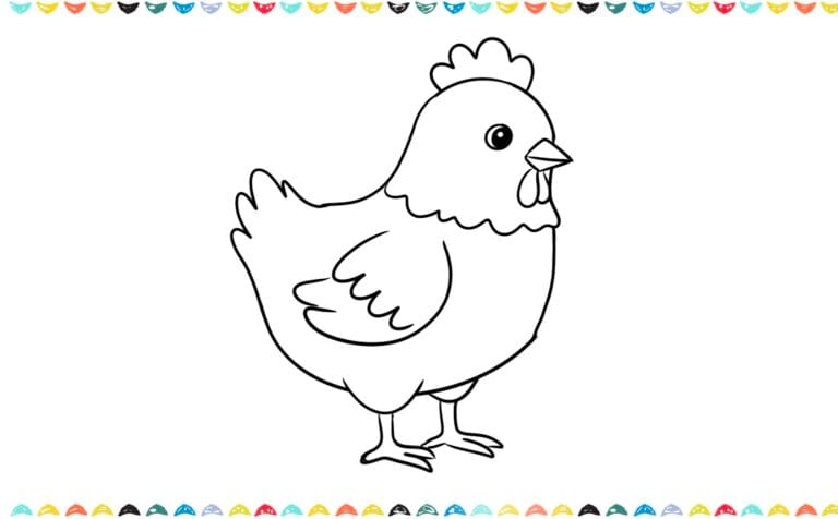 How to Draw a Chicken - Fun and Easy Step-by-Step Tutorial