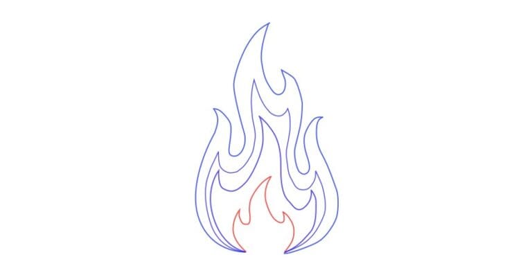 How to Draw Fire - A Step-by-Step Guide for Beginners