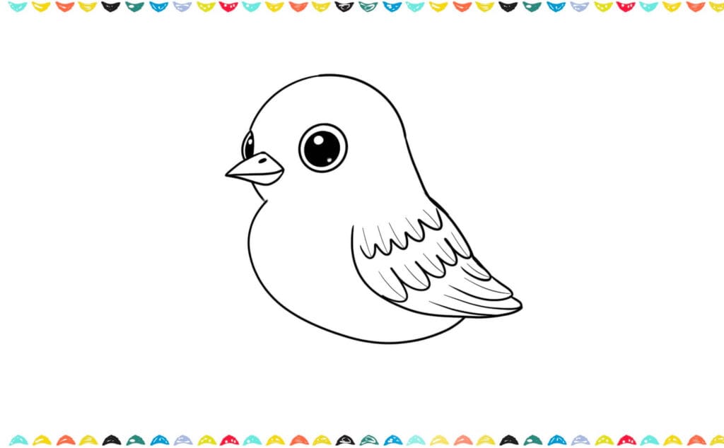 How to Draw a Bird - Step-by-Step Guide for Kids & Beginners 🐦