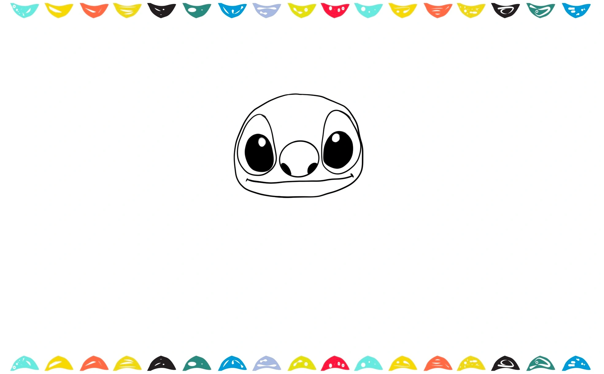How to Draw Stitch- Easy Step-by-Step Tutorial 🌺