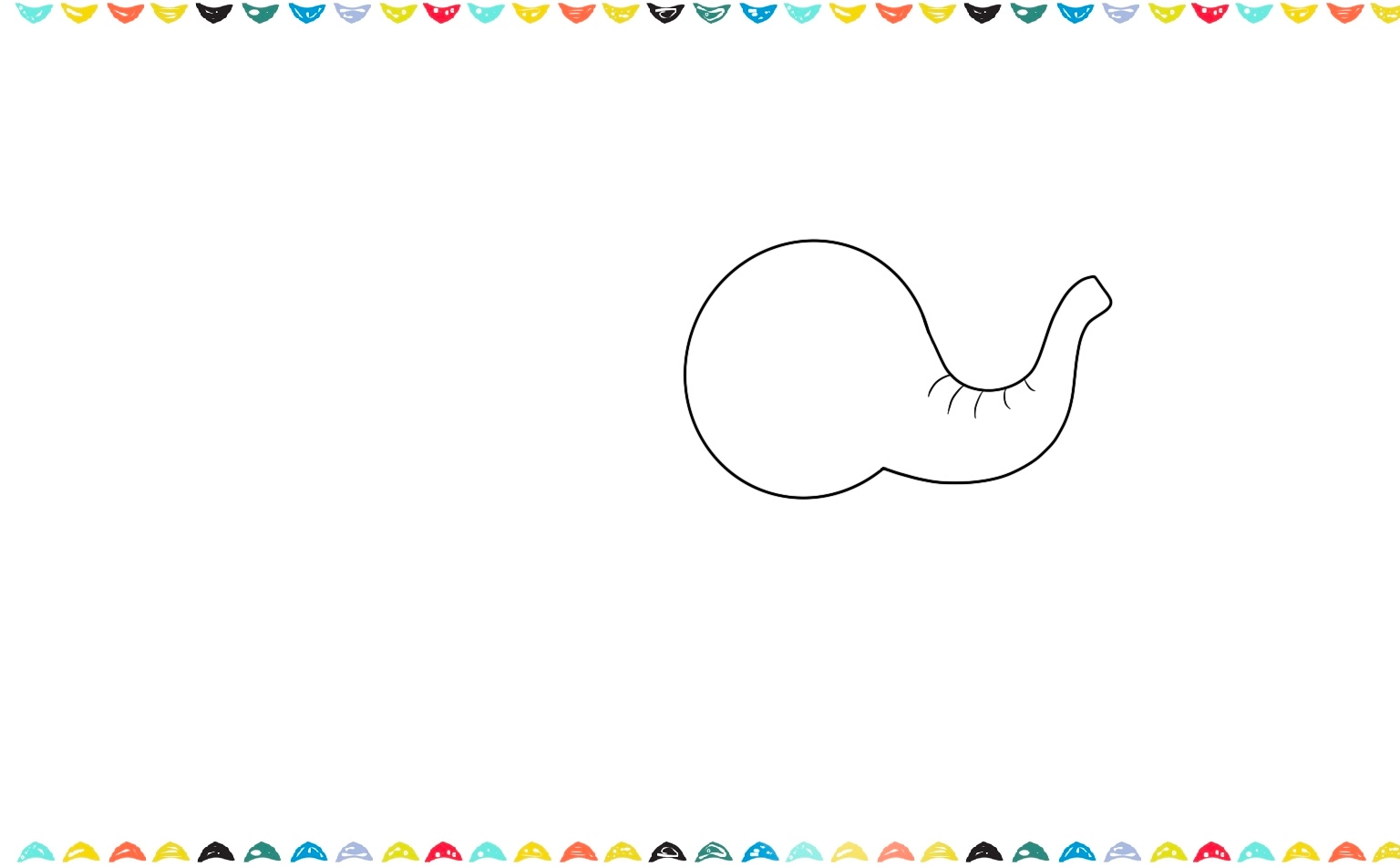 How to Draw an Elephant - Easy Step-by-Step Guide 🐘