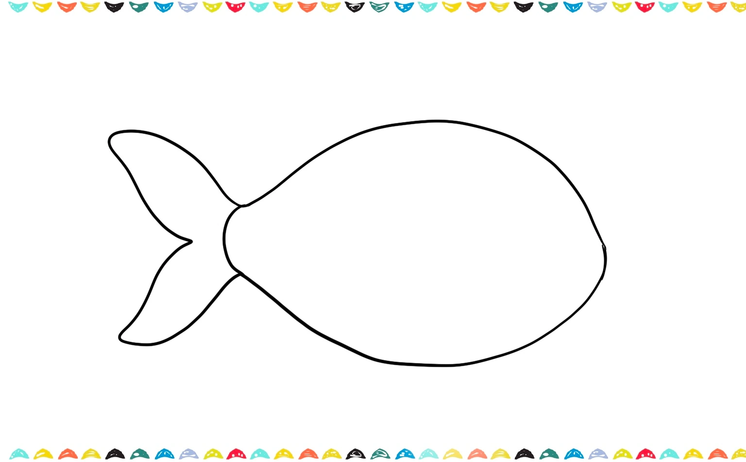 How to Draw a Fish - Easy Step-by-Step Guide for Kids!