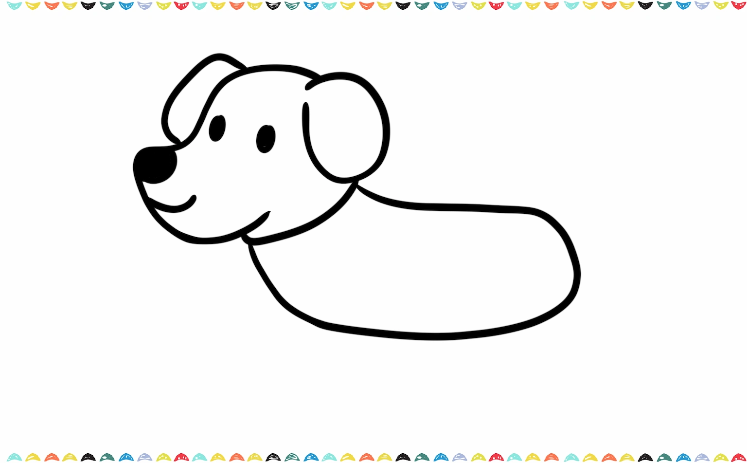 Easy Dog Drawing Step by Step (Very Simple Guide for Kids)