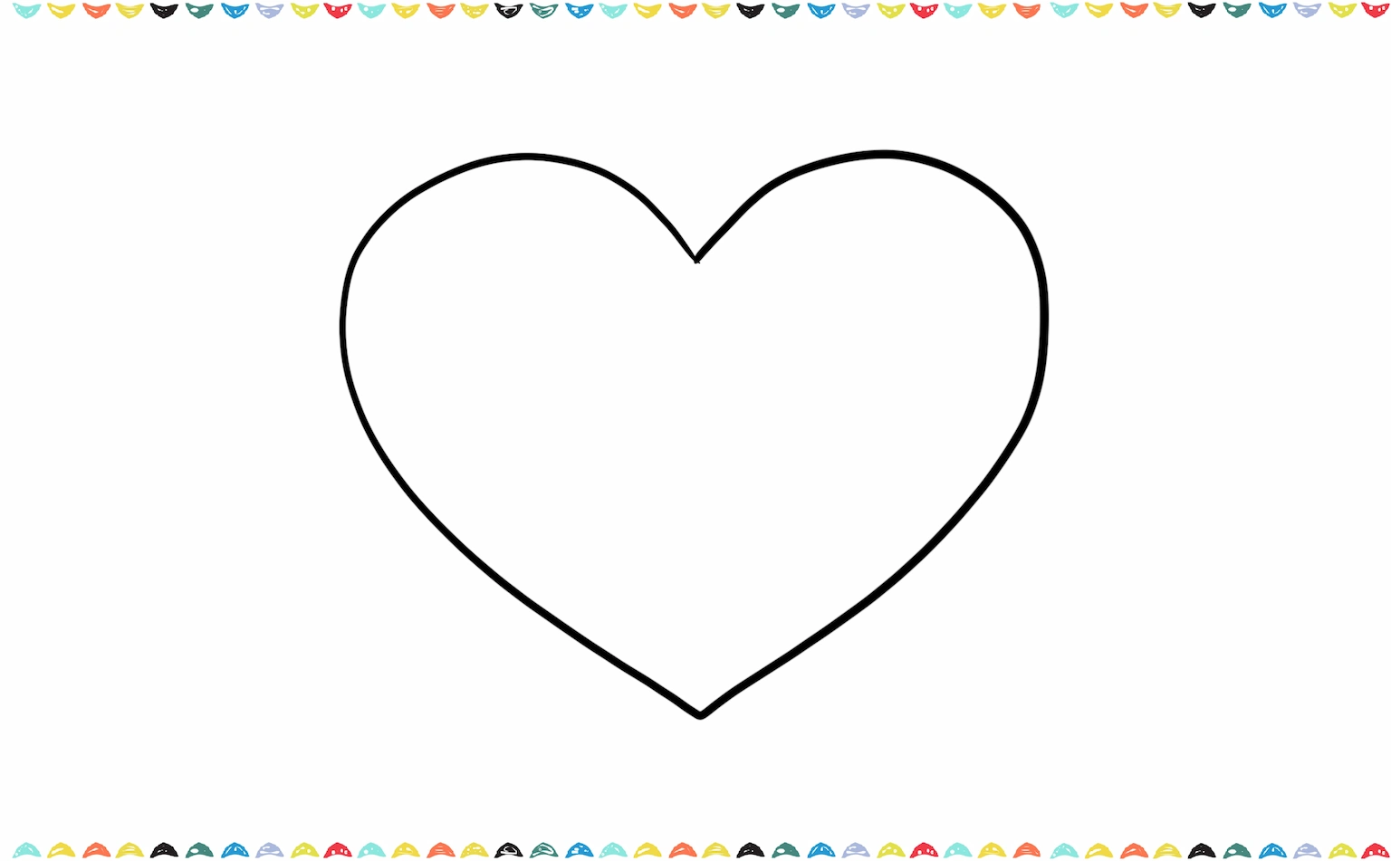 How to Draw a Cute Heart Step by Step - Easy Tutorial