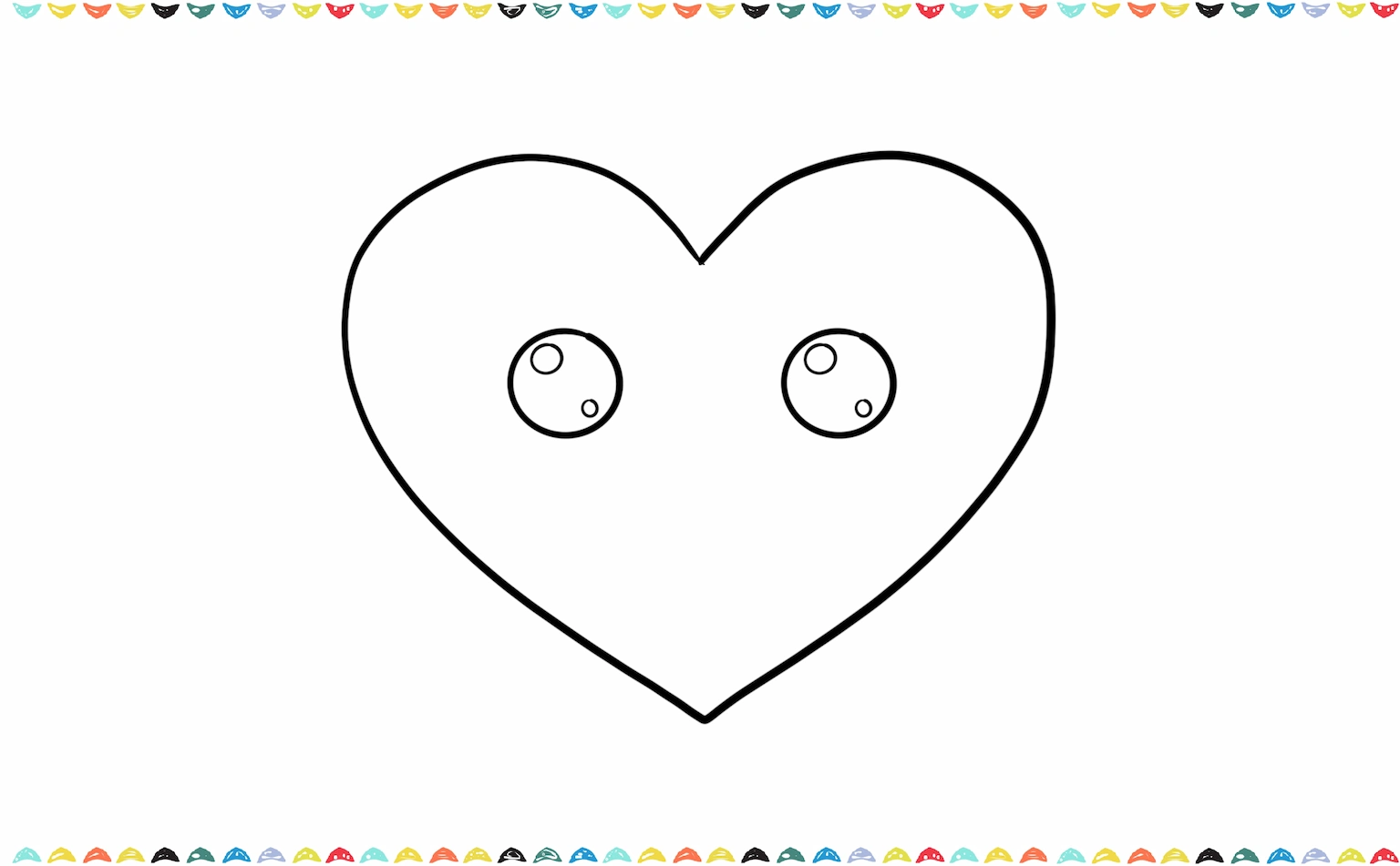 How to Draw a Cute Heart Step by Step - Easy Tutorial
