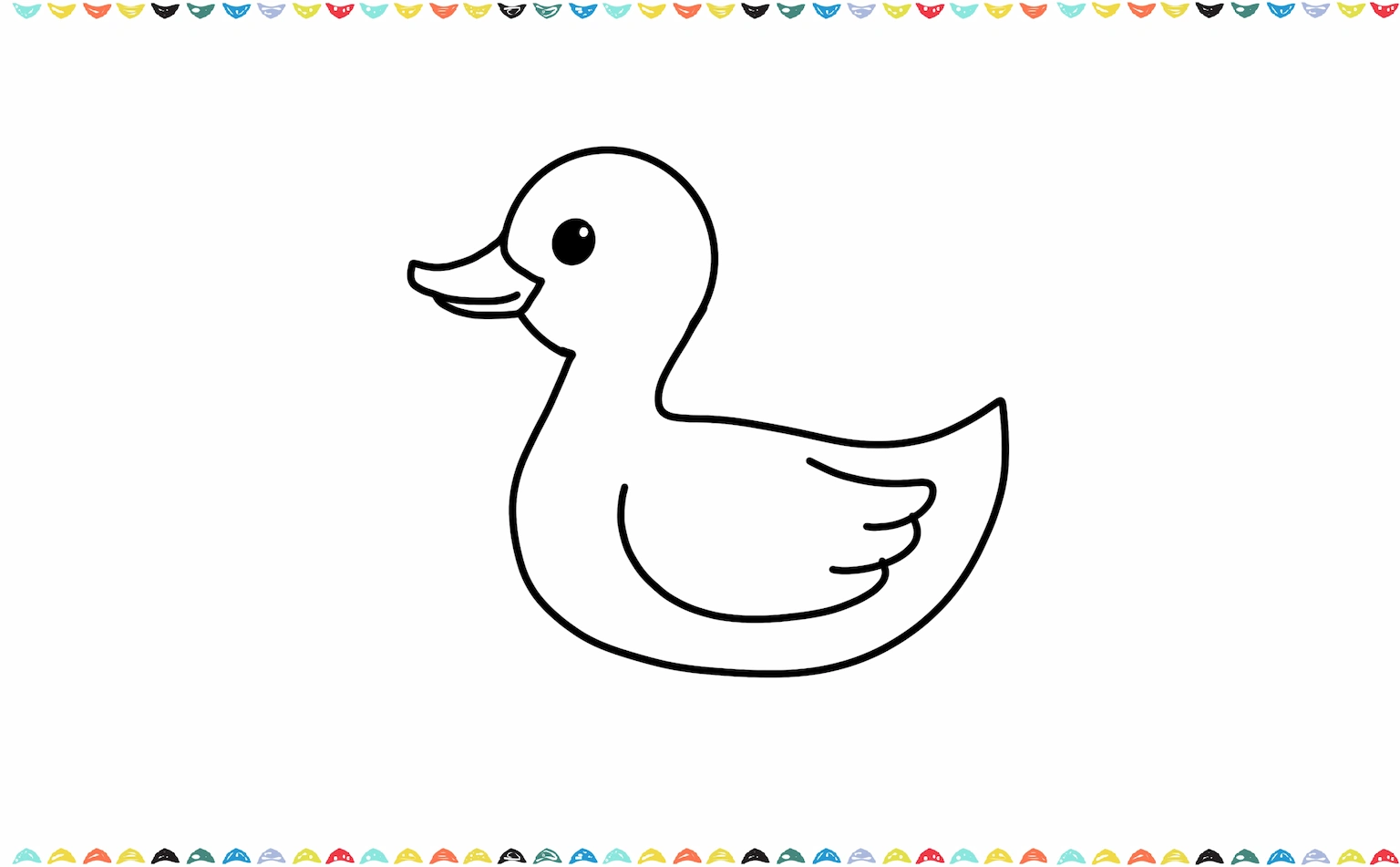 How to Draw a Duck - Fun Step-by-Step Drawing Tutorial